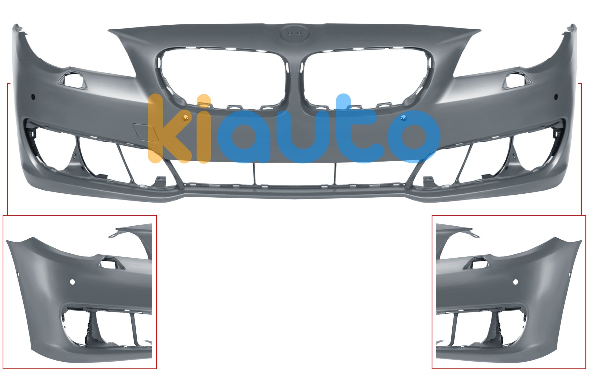 Pare-chocs bmw serie 5 (f10-f11) 2013-2016 avant / avec lavephares ...