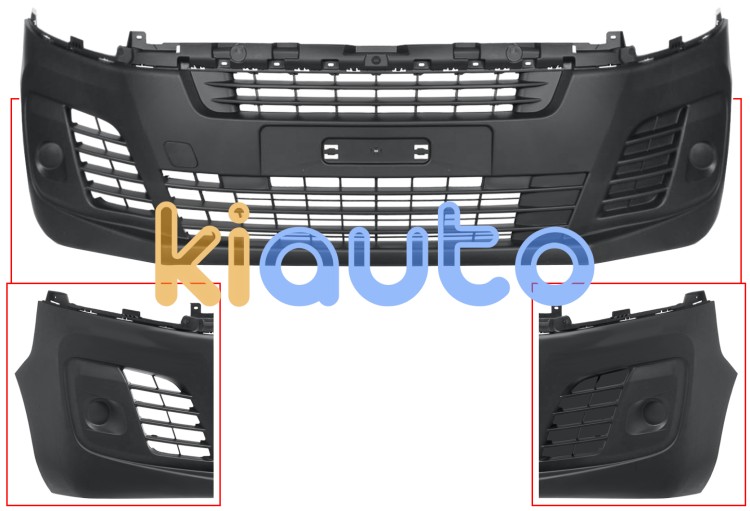 Pare-chocs peugeot traveller 2016-> avant | Kiauto