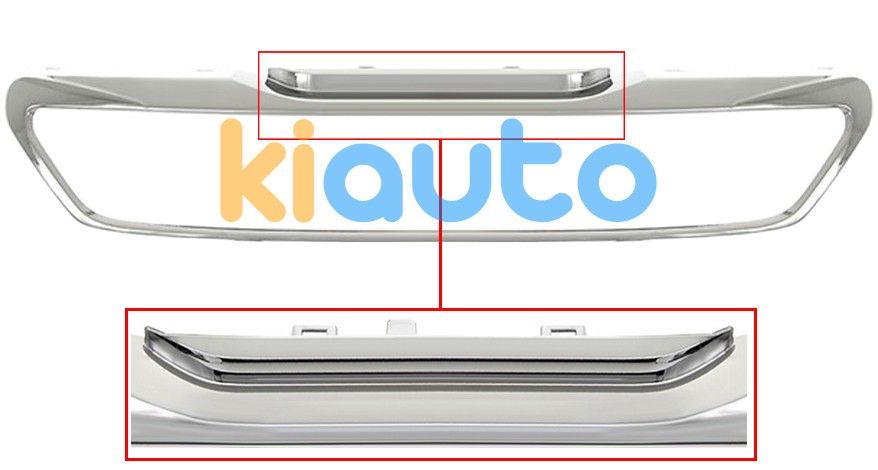 1610763880 | Moulure grille PEUGEOT 308 2013-2017 Face avant