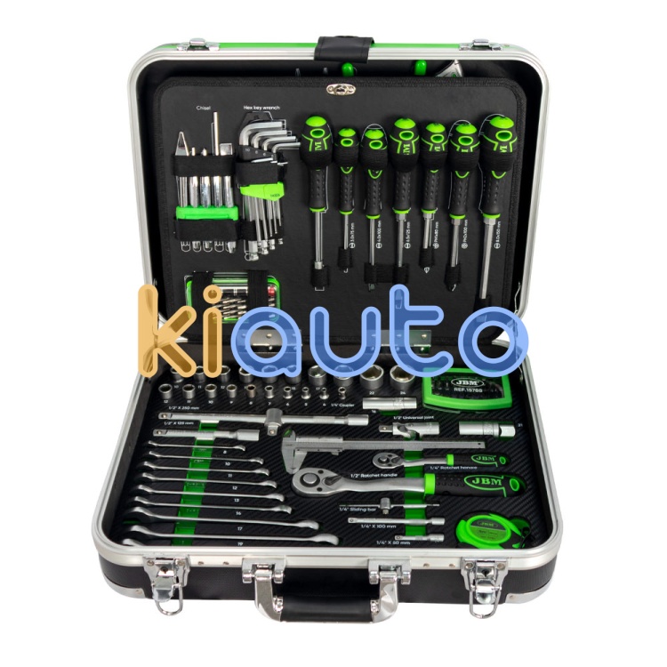 JBM 53928 | Coffret d'outils avec douilles hexagonales 135 pièces
